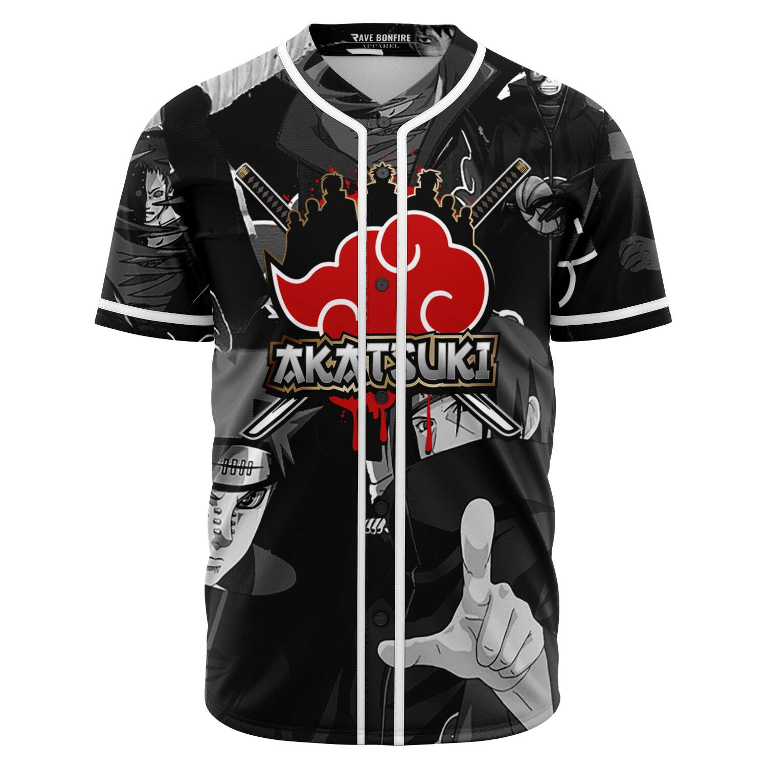 Akatsuki team custom jersey – Rave Boufire